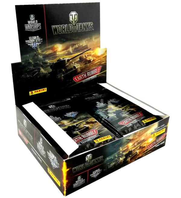 Panini World of Tanks Trading Cards - Display mit 24 Tüten, Stickerpoint